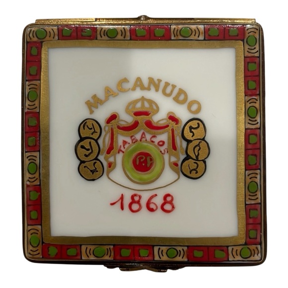 Limoges Imports | Accents | French Limoges Peint Main Macanudo Cigar ...